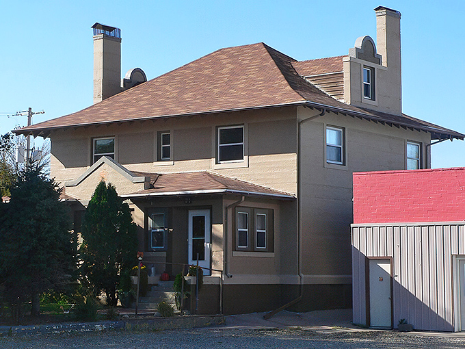 This stately building in Winner isn't just architectural eye candy – it's the heart of a community where affordability meets Americana.