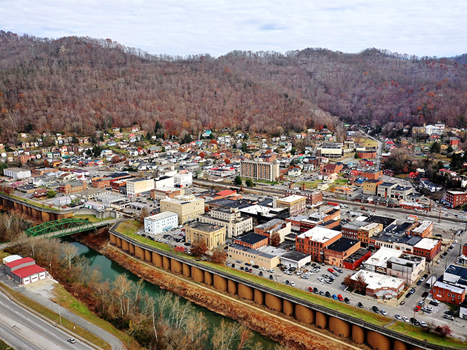 Nestled between protective mountains like a town in a snow globe, Williamson's compact footprint belies its outsized community spirit.