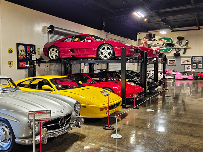 That sleek black Batmobile-esque creation looks ready to break the sound barrier while parked. Even standing still, it's probably exceeding the speed limit.