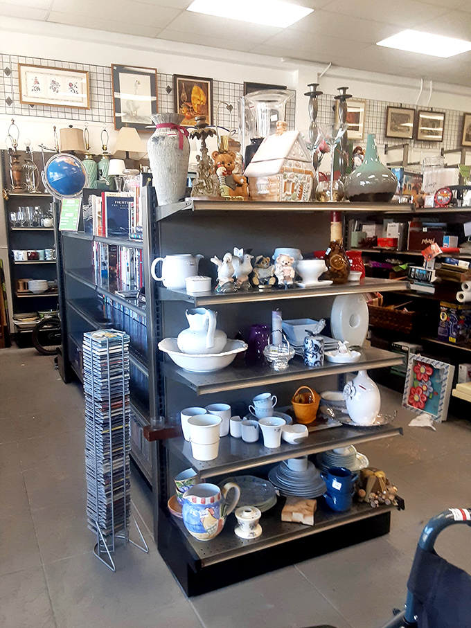 Porcelain pitchers and teacups await their next dinner party debut. This dishware collection could turn your Tuesday takeout into a royal affair.