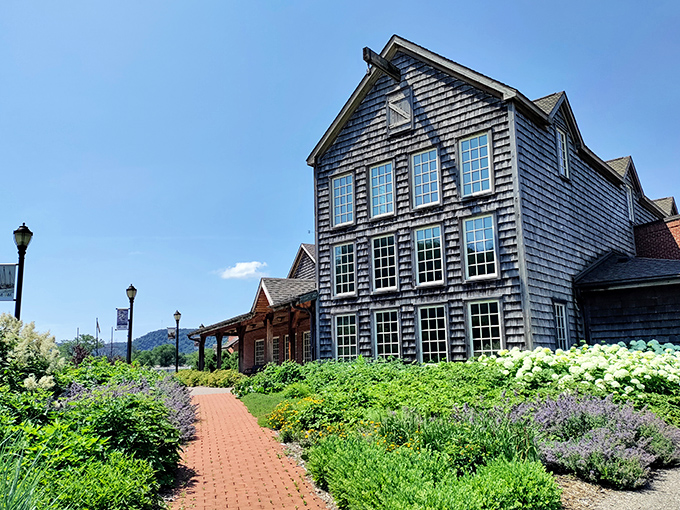 This blue-shingled beauty houses the Minnesota Marine Art Museum, proving world-class art collections don't require big-city parking nightmares.