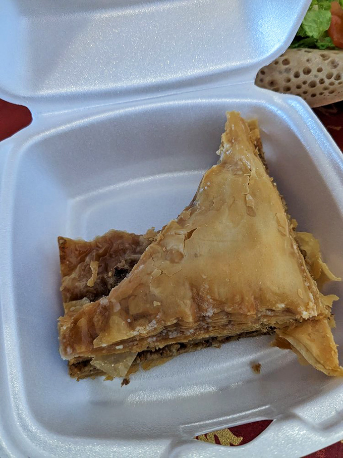 Layers of flaky phyllo, honey, and nuts create a baklava that would make Greek grandmothers nod in approval.
