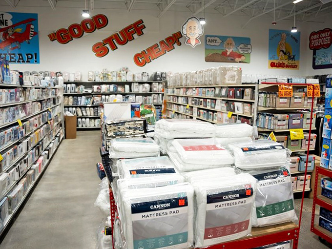 Bedding essentials that don't require a second mortgage? At Ollie's, premium mattress pads and linens await those who appreciate both comfort and keeping money in their wallet.