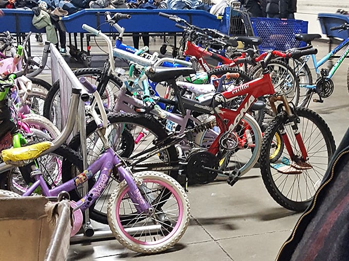 Bicycle heaven for riders of all sizes. From toddler's first wheels to commuter cruisers, these cycles are ready for their second act on Washington trails.
