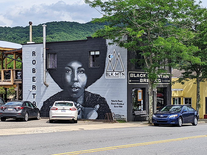 That mural isn't just art&mdash;it's a statement that Black Mountain brews both beer and culture. Bold flavors, bolder expression.