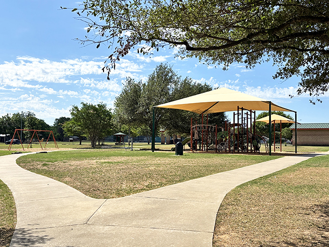 Public parks in Bastrop offer shaded playgrounds and walking paths where grandkids can burn energy while grandparents preserve theirs - all for the unbeatable price of free.