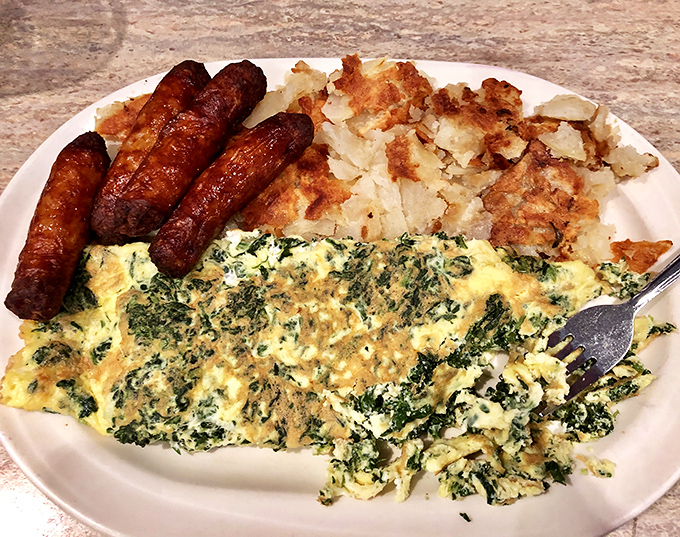 Breakfast done right &ndash; when hash browns and eggs team up like Simon and Garfunkel, pure harmony.