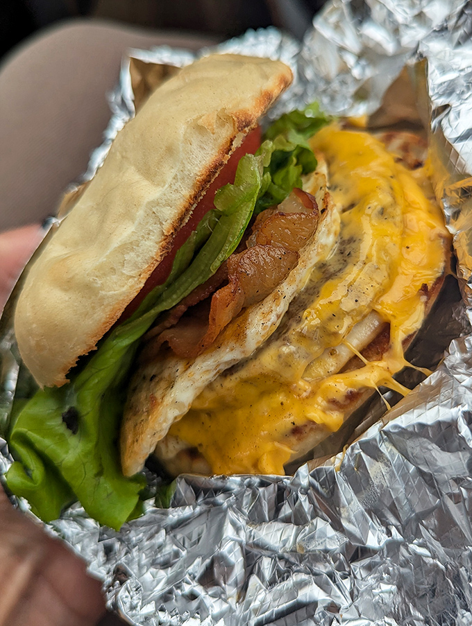 Breakfast sandwiches that make you question why you ever settled for drive-thru versions. This isn't fast food &ndash; it's good food, served promptly.