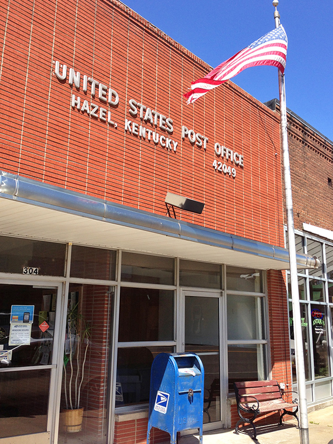 The Hazel Post Office doesn't just deliver mail; it delivers a daily dose of community connection and small-town continuity.
