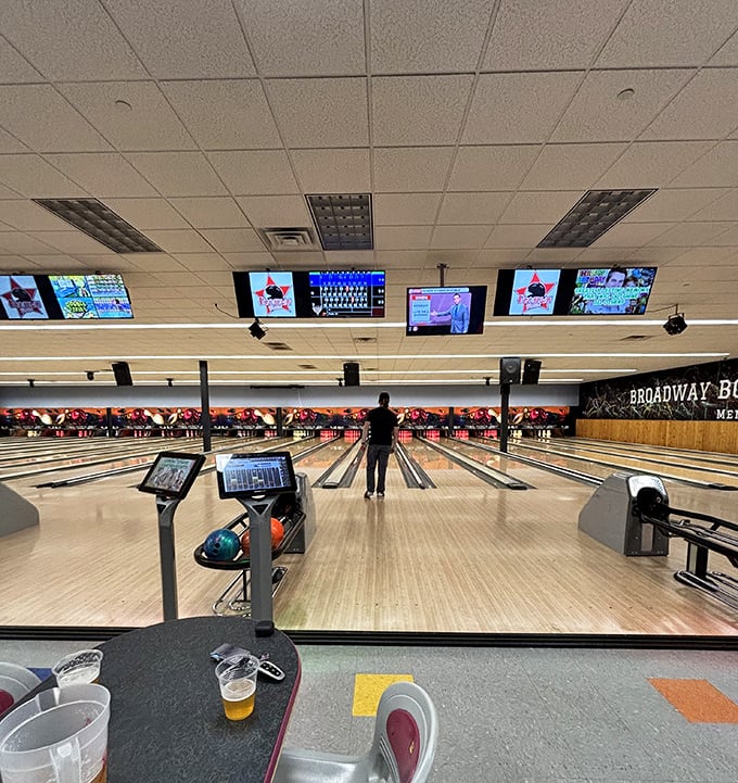 At Broadway Bowl, retirement means having Tuesday morning leagues all to yourself while the youngsters are stuck in meetings.