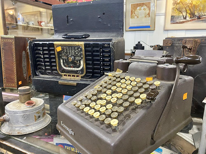 Before calculators and computers, these mechanical marvels of mathematics and communication clacked and dinged their way through America's offices.