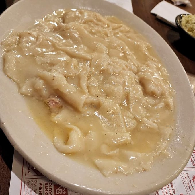 Chicken and dumplings so authentic, you'll swear your grandmother snuck into the kitchen. Comfort in a bowl, no therapy needed.
