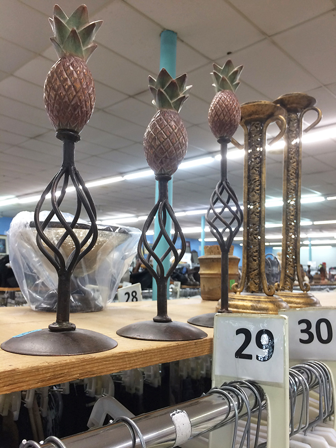 These pineapple candleholders are the quirky conversation pieces your dining table never knew it needed. Tropical elegance for pocket change!