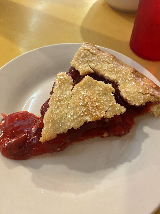 The cherry pie that launched a thousand road trips. One bite and you'll understand why Agent Cooper was so enthusiastic.