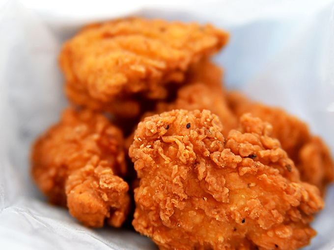 These chicken nuggets put the fancy ones to shame &ndash; sometimes the best things come in simple paper containers.