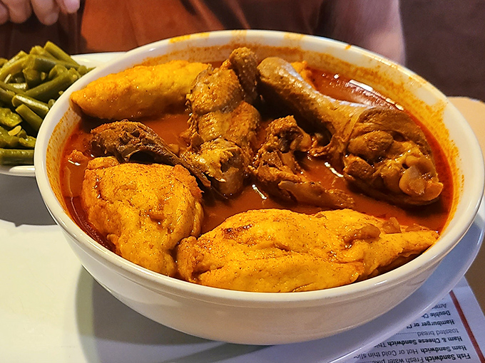 Chicken paprikash swimming in that rich sauce&mdash;your Hungarian grandmother would definitely approve of this bowl.
