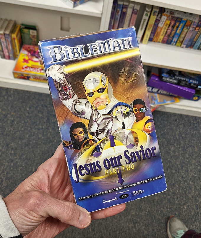 "Bibleman: Jesus Our Savior Part Two" represents the glorious randomness that makes thrift store media sections an archaeological dig through pop culture.