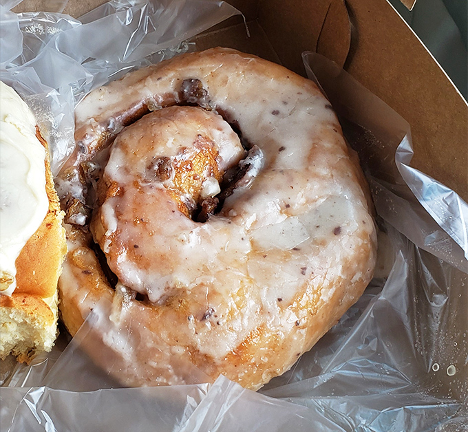 Behold the perfect cinnamon roll&mdash;the pastry equivalent of a warm hug from your favorite grandma. Worth every delicious calorie and then some.