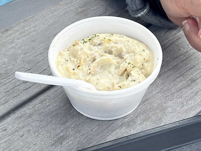 This isn't just clam chowder&mdash;it's a creamy bowl of coastal comfort that makes rainy Oregon days feel like a blessing in disguise.