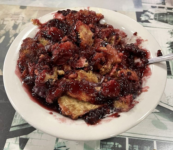 Berry cobbler that doesn't just satisfy your sweet tooth but throws it a full-blown celebration &ndash; the kind of dessert worth driving across county lines for.