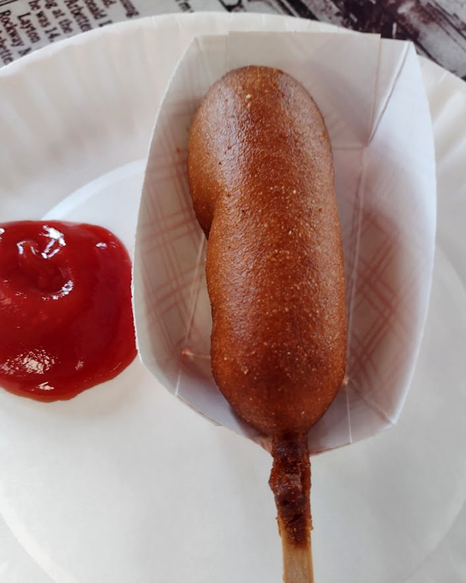 The corn dog that proves carnival food doesn't need a carnival &ndash; just a perfectly golden batter.