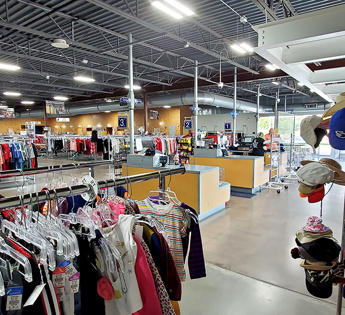 The children's section offers a kaleidoscope of tiny fashions &ndash; where growing kids can stay stylish without growing your credit card bill.