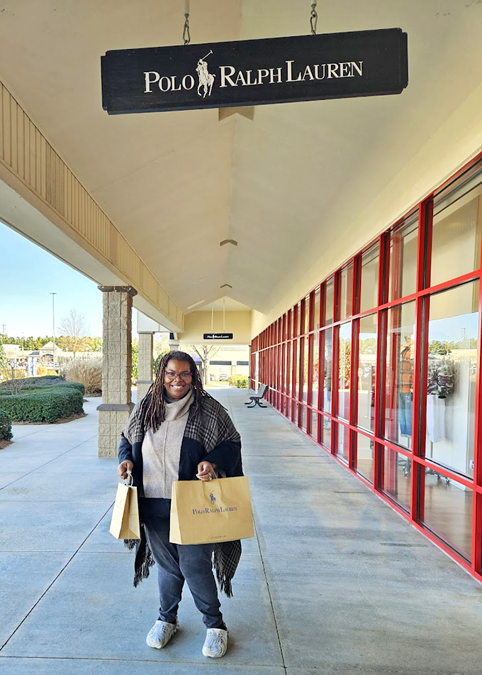 The Polo Ralph Lauren storefront, where preppy dreams come true without the country club membership fees.