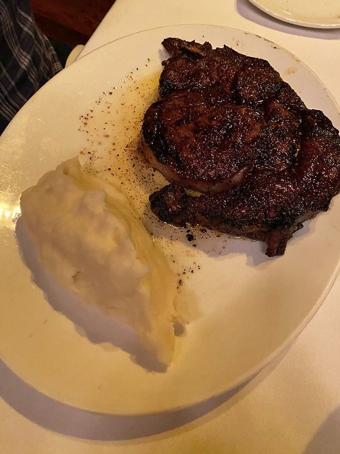 This cowboy steak with its perfect char and juicy center isn't just dinner &ndash; it's the reason elastic waistbands were invented.