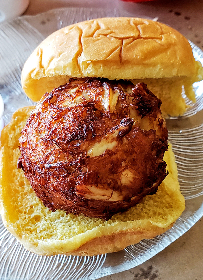 This golden-crusted beauty proves that sometimes the best things in life require getting a little messy with your hands.