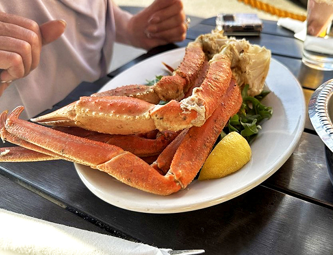 These crab legs aren't just a meal&mdash;they're an event. Bring your appetite and possibly a bib; dignity is optional when food's this good.