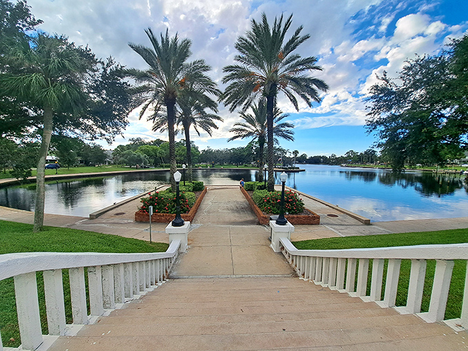 Craig Park's palm-lined waterfront offers that perfect Florida moment where you think, "Maybe I should just cancel my return flight."