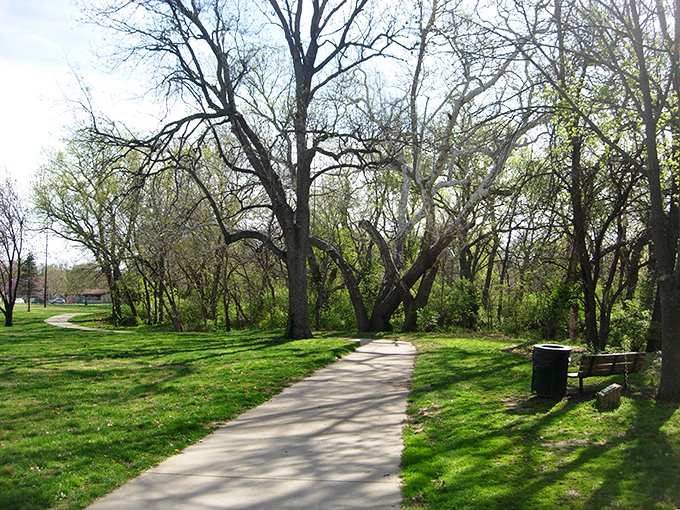 Nature trails in Topeka offer that rare combination of accessibility and solitude &ndash; like finding a secret room in your own house. 