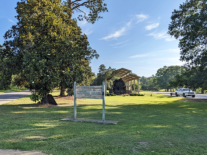 First Baptist Church stands as both spiritual beacon and architectural marvel, its brick facade warming in the Mississippi sun without warming up your utility bills.