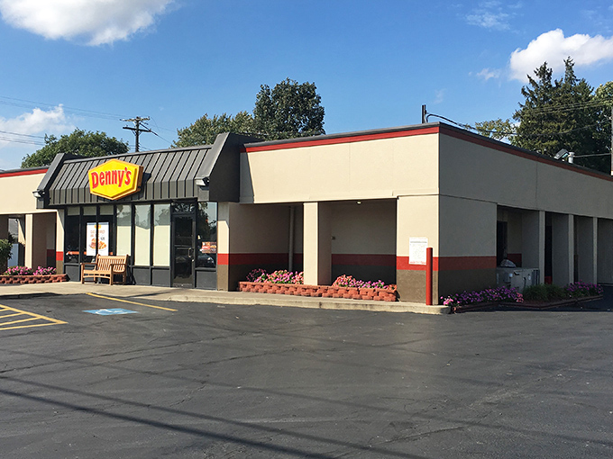 Even national chains like Denny's offer budget-friendly dining options in Marion, where "Grand Slam" doesn't refer to what happens to your bank account.