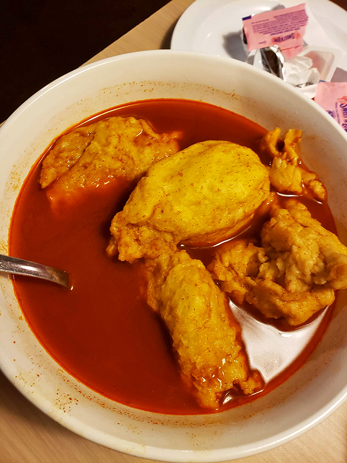 Their dumplings swims in a vibrant sauce that would make any Hungarian grandmother nod in approval &ndash; comfort in a bowl.