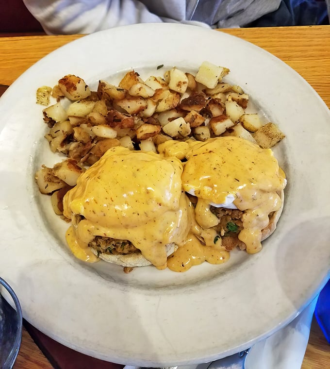 Eggs Benedict that would make a French chef weep with joy &ndash; perfectly poached eggs nestled under a golden blanket of hollandaise.