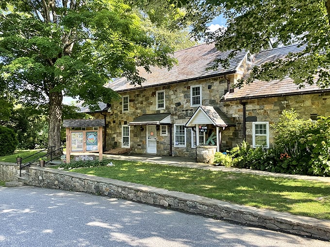 This stone building whispers stories of Cecil County's past while providing a peaceful spot to connect with nature and history simultaneously.