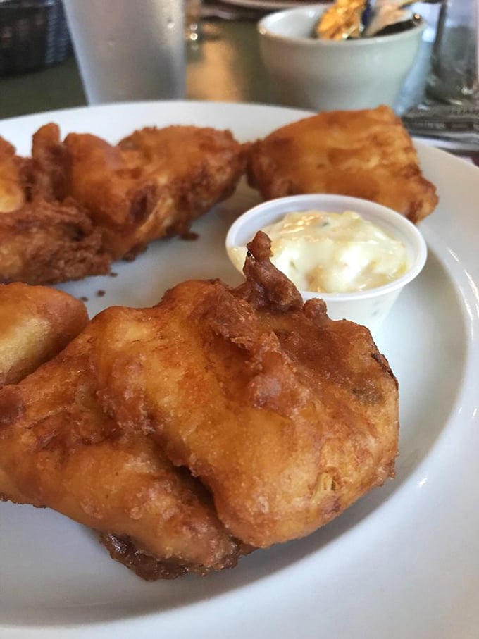 Golden-fried perfection that puts fast food fish to shame. This is the Friday night ritual that unites Wisconsinites more effectively than the Packers.
