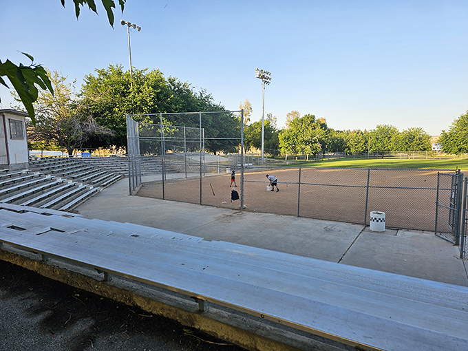 At Franklin Field, America's pastime continues without premium pricing—just honest baseball under the same sun that's shined on generations of players.