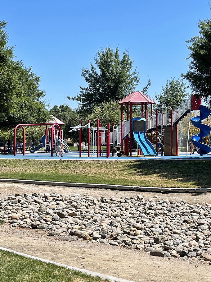 Freedom Park delivers exactly what its name promises &ndash; the freedom to enjoy a playground without mortgaging your future. Grandkids optional but recommended.
