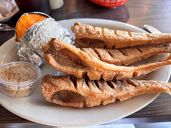 These catfish fillets aren't just fried, they're transformed&mdash;cornmeal-crusted perfection that would make even fish skeptics reconsider their life choices.