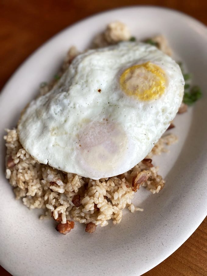 This isn't just fried rice with an egg on top&mdash;it's a morning masterpiece that puts your regular breakfast cereal to shame.