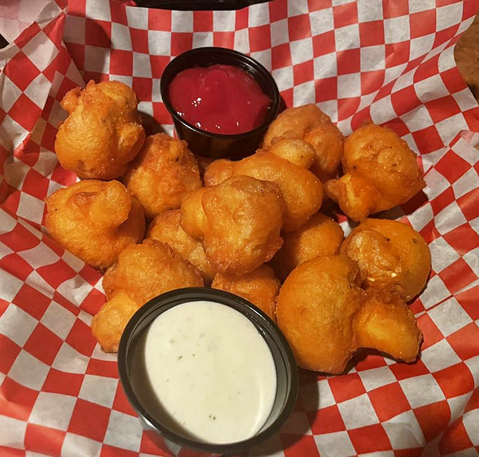 These golden-battered mushroom puffs aren't just appetizers&mdash;they're little flavor bombs that make waiting for your steak feel like a reward, not a punishment.