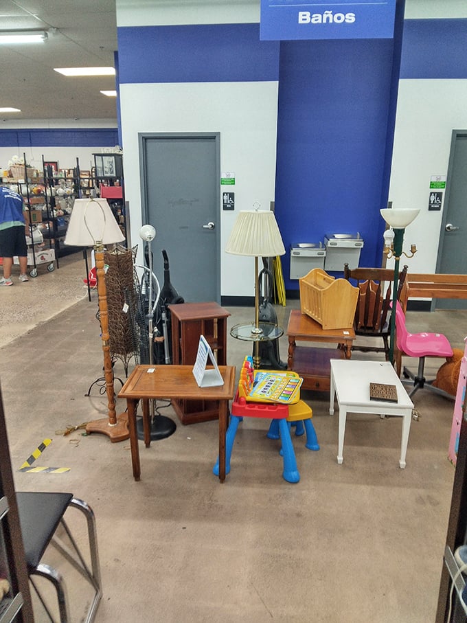 Someone's cast-off furniture could be your living room's next conversation starter—just add vision and elbow grease.