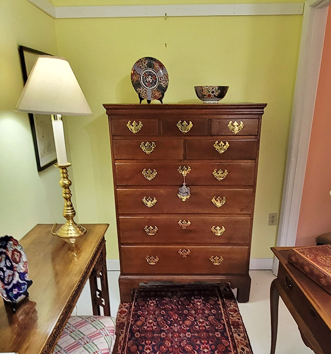 This George III chest of drawers has witnessed more history than your high school textbook, and looks infinitely better with age.