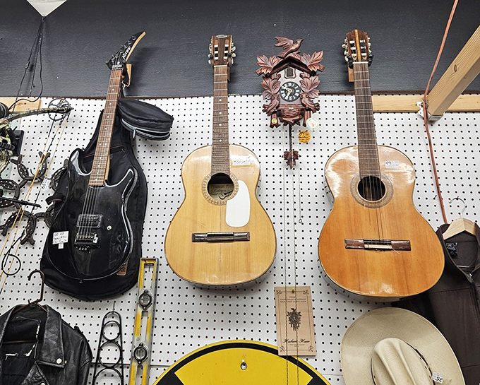 Musical history hangs in suspended animation&mdash;that cuckoo clock between guitars has likely announced more hours than Nashville's seen country songs.