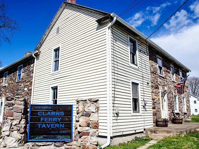 The Historic Clarks Ferry Tavern has witnessed centuries of travelers seeking respite &ndash; if only these stone walls could share their stories.