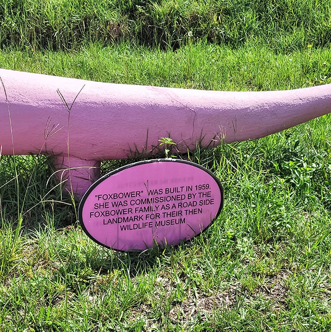 "Foxbower" has quite the history&mdash;built in 1959 as a roadside beacon for a wildlife museum, she's outlasted the very attraction she advertised.