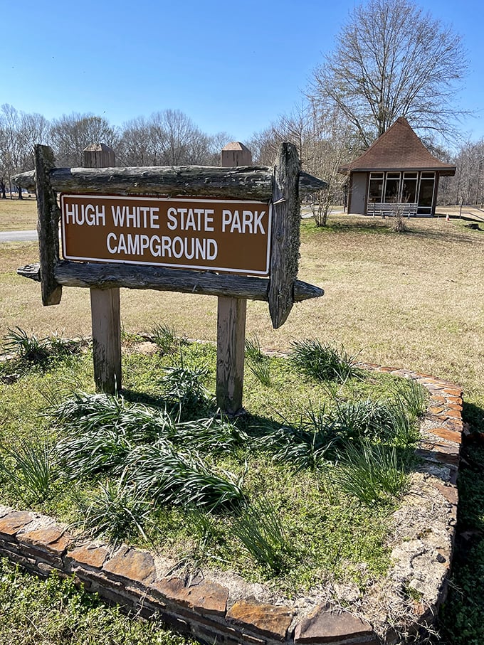 Hugh White State Park welcomes outdoor enthusiasts with rustic charm and the promise of adventures that reconnect you with nature's rhythms.