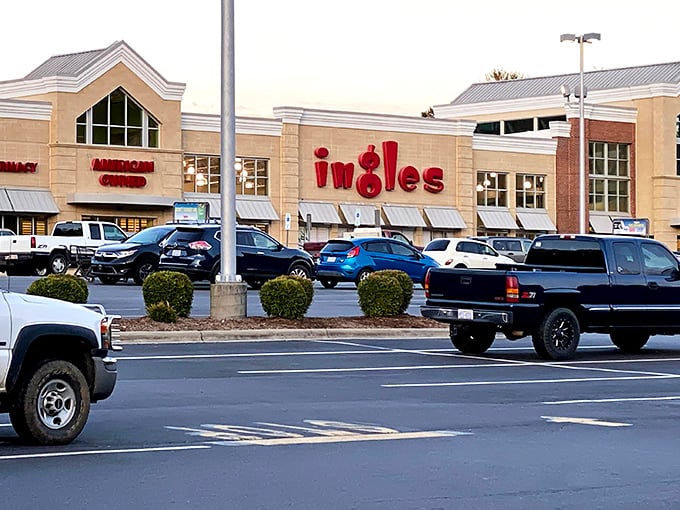 Yes, Mars Hill has an Ingles supermarket, proving that even mountain paradise occasionally needs a gallon of milk at 10 PM.